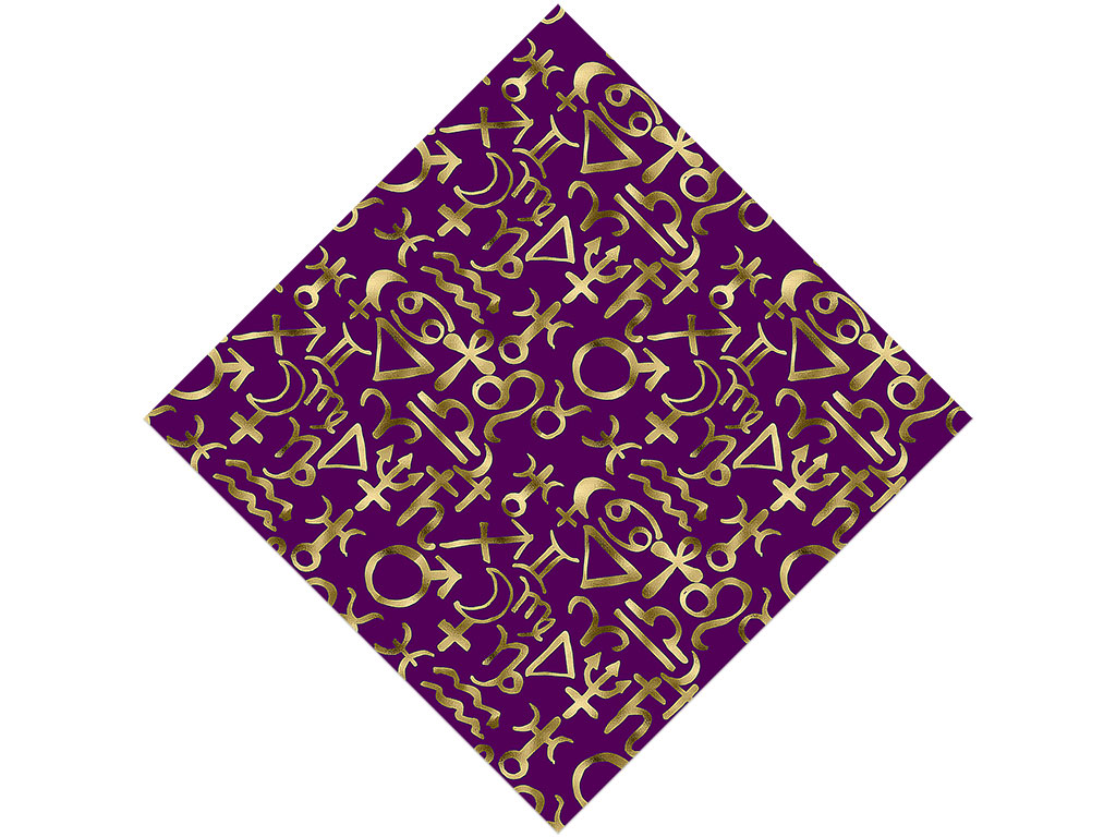 Rcraft™ Purple Horoscopes Astrology Craft Vinyl | Astrology Craft ...