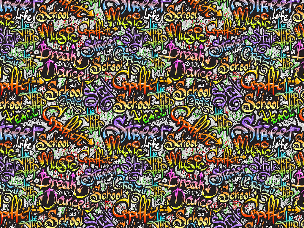 Rwraps™ Quick Throwies Graffiti Vinyl Wrap | Graffiti Print Car Wrap ...