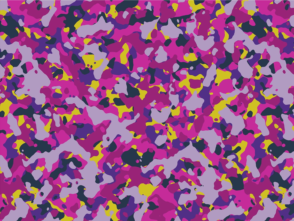 Rwraps™ Rainbow Heather Purple Camouflage Vinyl Wrap | Camo Print Car ...