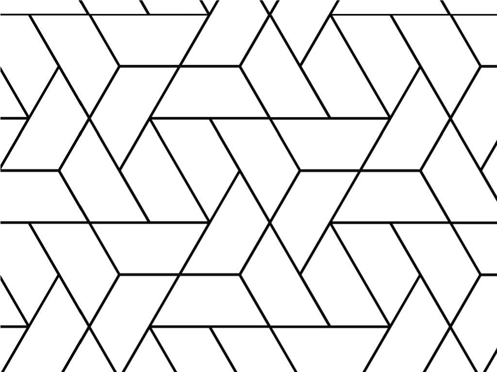 Rwraps™ Rhomboid Triangles Classic Tile Vinyl Wrap | Tile Print Car ...