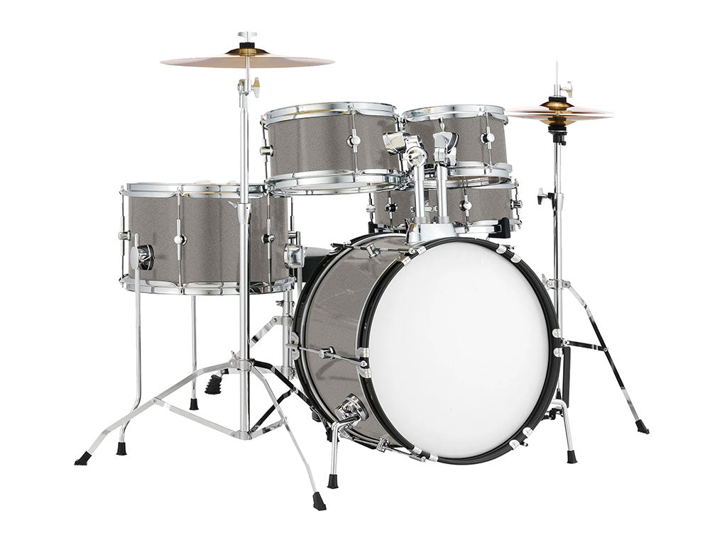 Rwraps™ Gloss Metallic Gray Drum Kit Wraps | Drum Set Wraps – Rvinyl