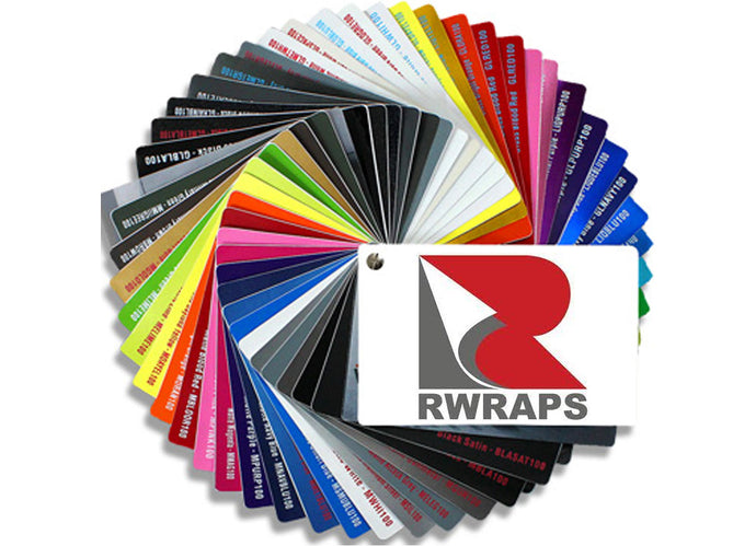 Wrap Film Sample Swatches | 3M | Avery Dennison | Oracal | Rwraps – Rvinyl