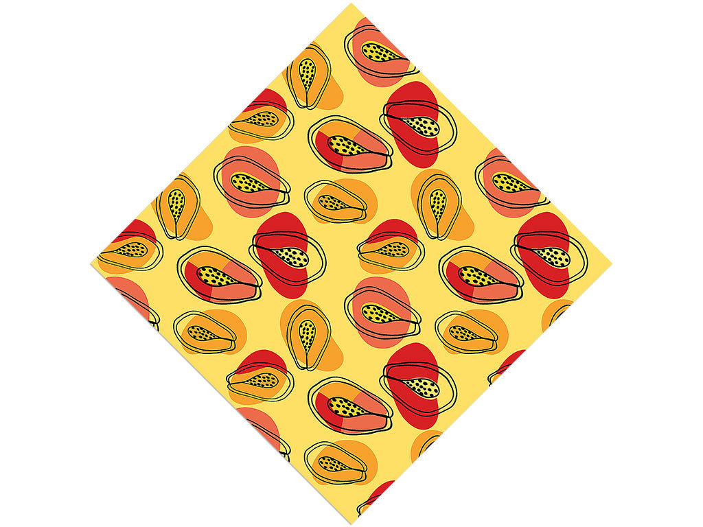 Rcraft™ Samba Dance Papaya Craft Vinyl | Fruit Craft Sheets & Rolls ...
