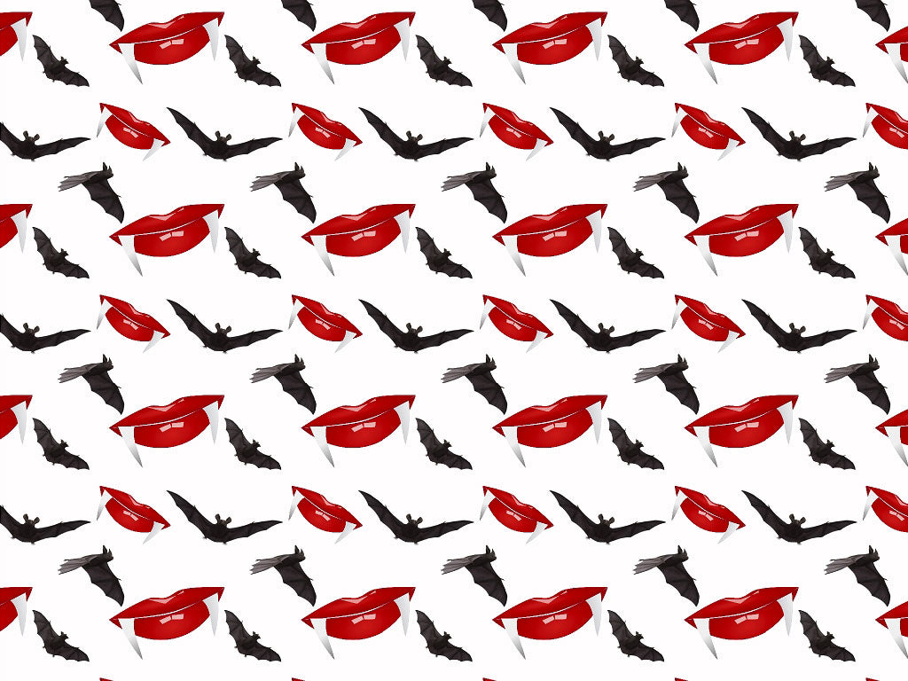 Rwraps™ Sharp Smile Vampire Vinyl Wrap | Vampire Print Car Wrap Film ...