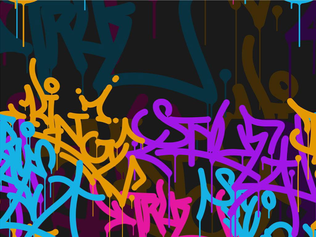 Rwraps™ Slick Layers Graffiti Vinyl Wrap | Graffiti Print Car Wrap Film ...