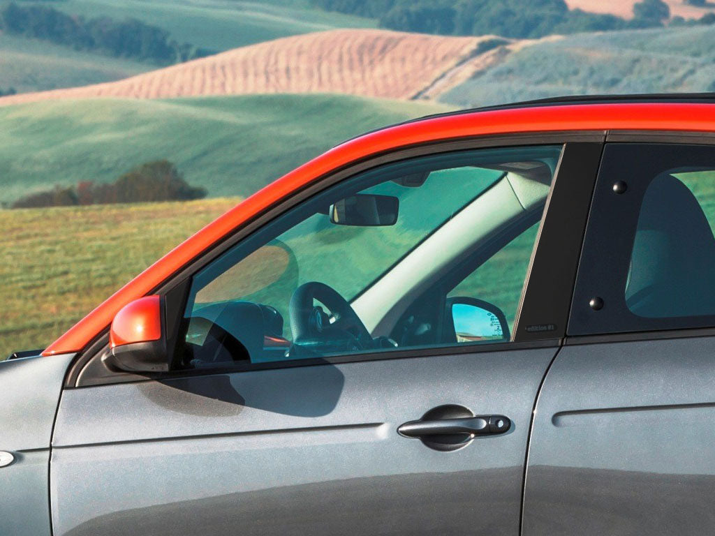Smart Fortwo 2008-2015 Matte Back Pillar Post Cover | DIY Flat Black ...