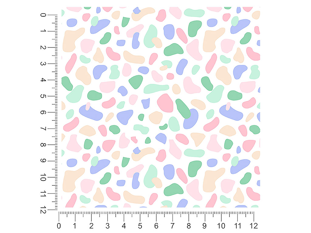 Rcraft™ Soft Rainbow Colorful Cobblestone Craft Vinyl | Cobblestone ...
