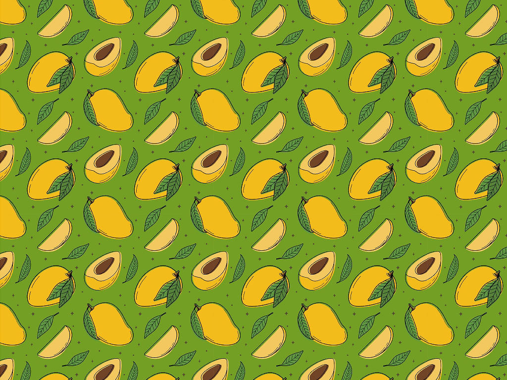 Rwraps™ Sophie Fry Mango Vinyl Wrap | Fruit Print Car Wrap Film – Rvinyl