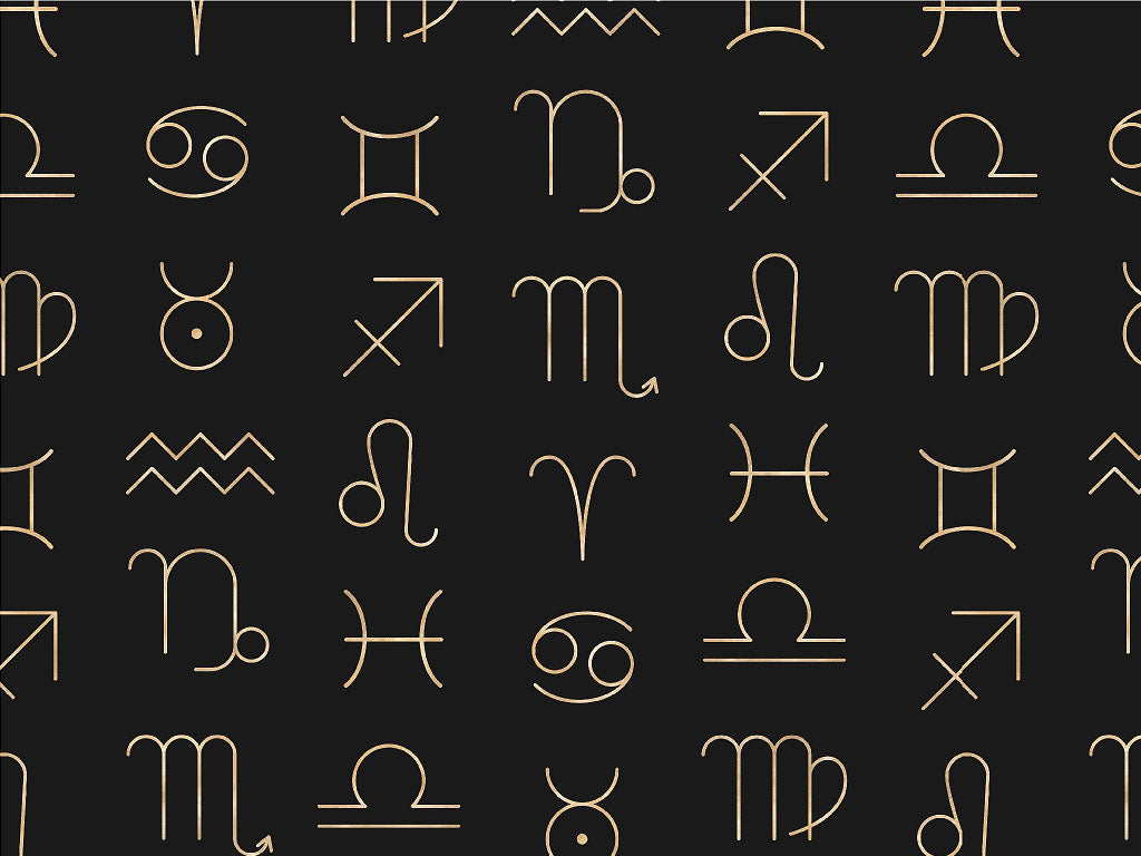 Rwraps™ Stellar Symbols Astrology Vinyl Wrap | Astrology Print Car Wrap ...