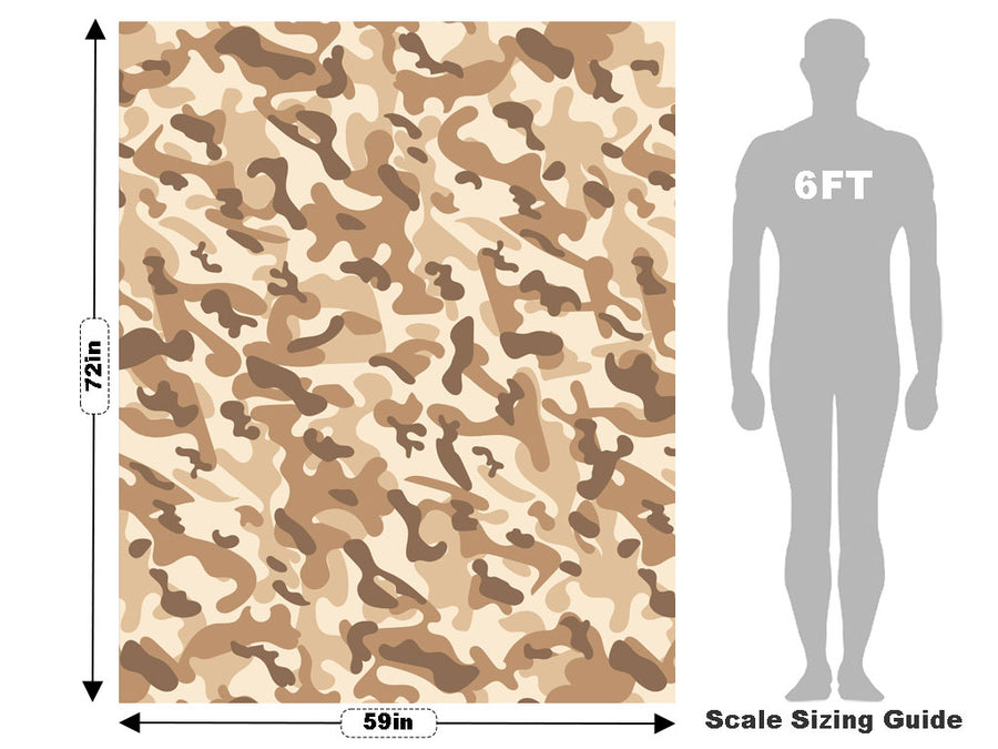 Rwraps™ Tan Flecktarn Desert Camouflage Vinyl Wrap | Camo Print Car ...