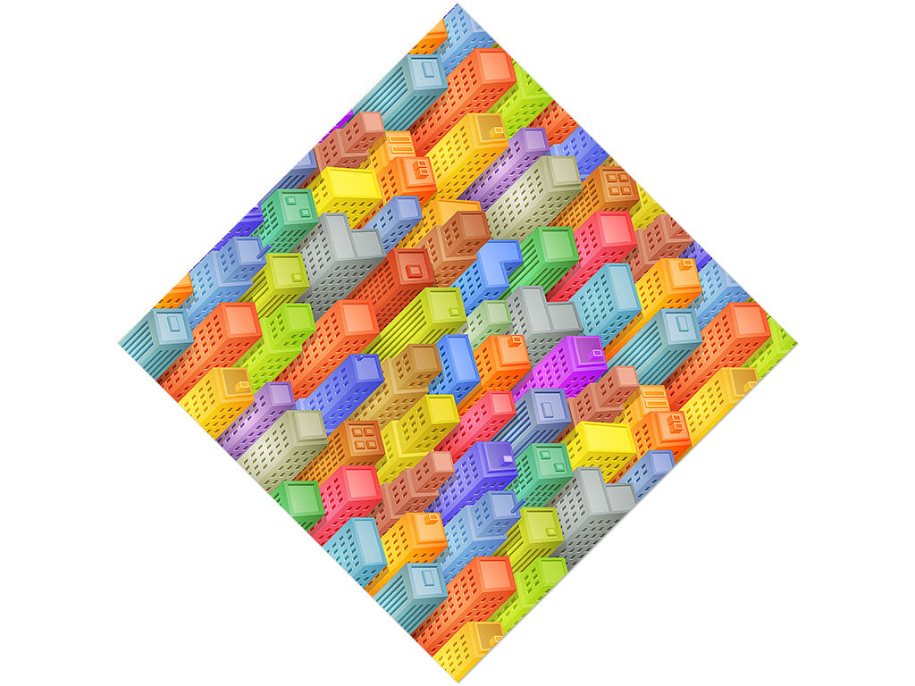 Rcraft™ Tetris Towers Urban Cityscape Craft Vinyl | Cityscape Craft ...