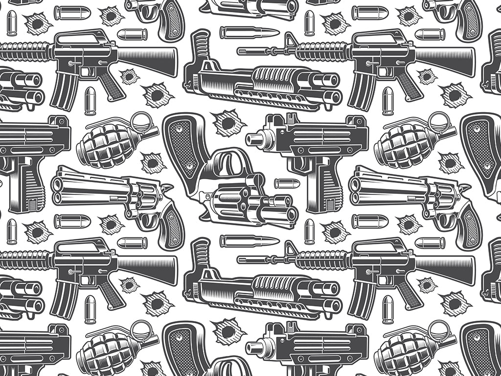 Rwraps™ The Calvary Weapon Vinyl Wrap | Weapon Print Car Wrap Film – Rvinyl