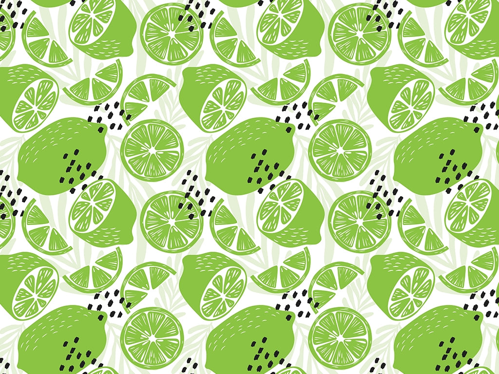 Rwraps™ The Key Lime Vinyl Wrap | Fruit Print Car Wrap Film – Rvinyl
