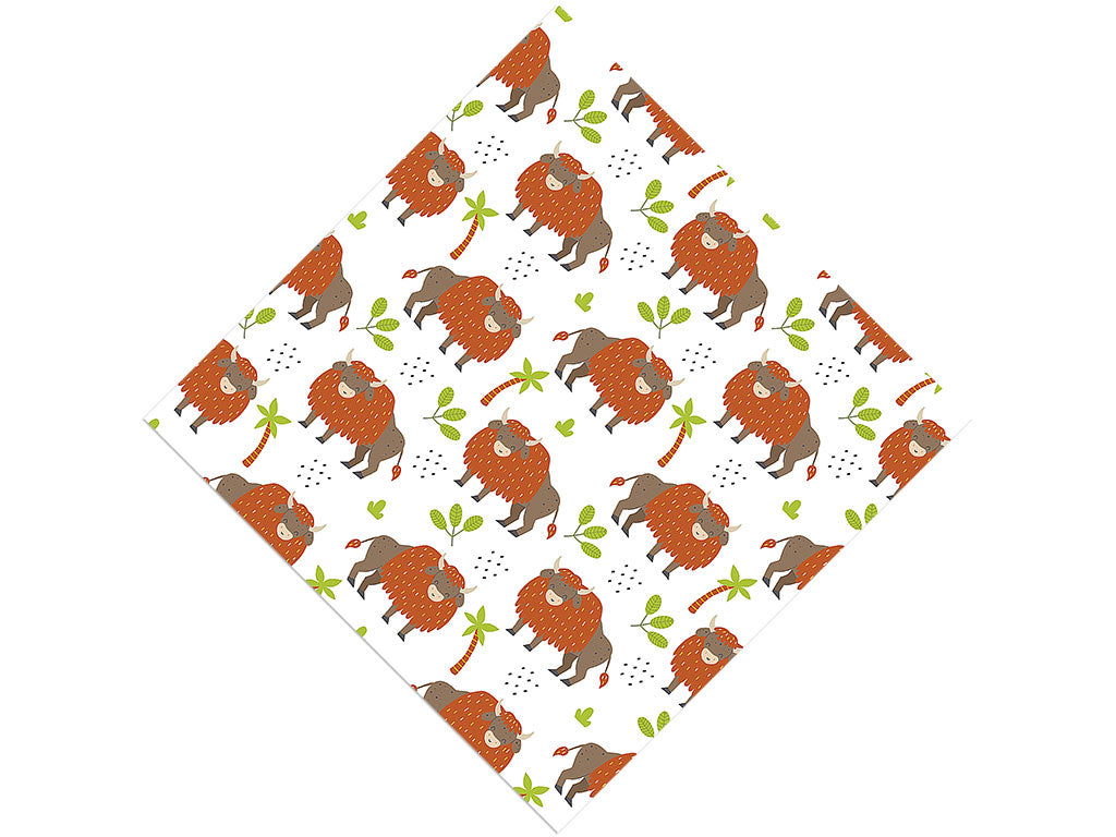 Rcraft™ The Range Bison Craft Vinyl | Animal Craft Sheets & Rolls – Rvinyl