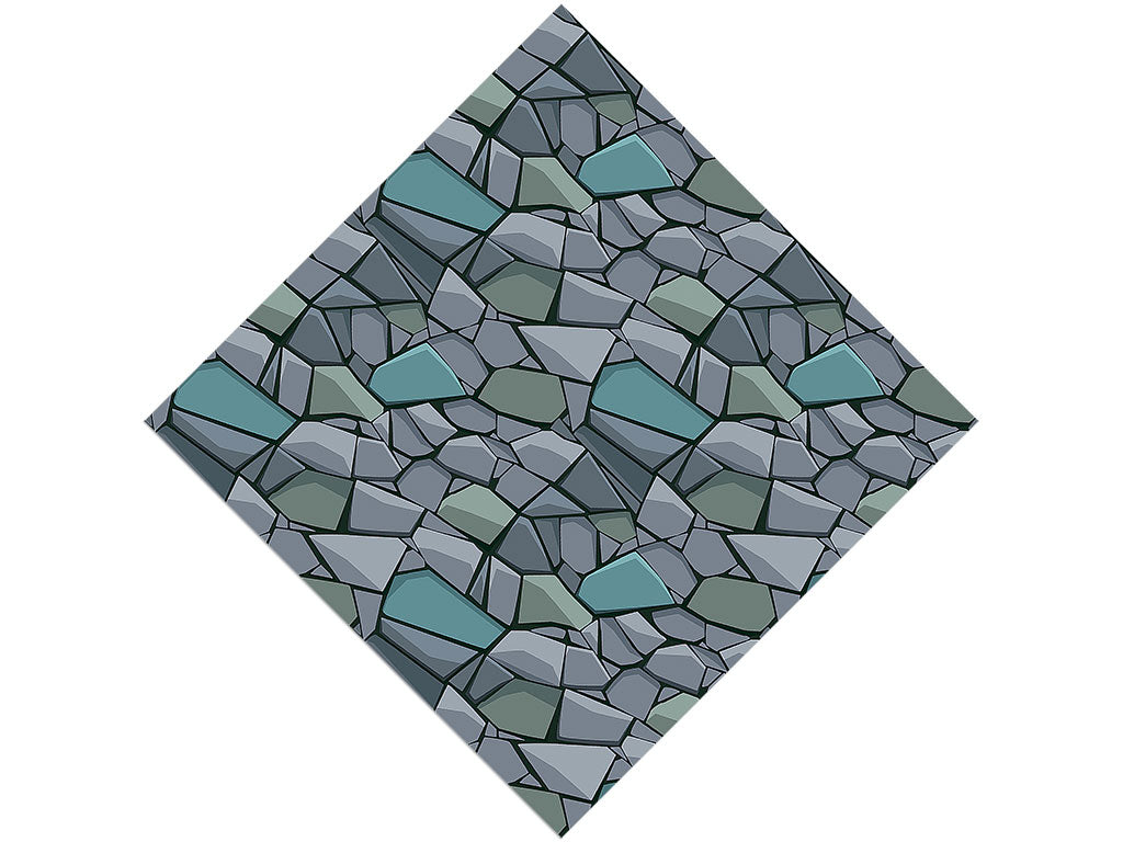 Rcraft™ Tight Blue Natural Cobblestone Craft Vinyl | Cobblestone Craft ...