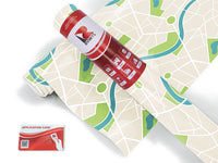 Rcraft™ Town Map Novelty Mosaic Craft Vinyl | Mosaic Craft Sheets ...