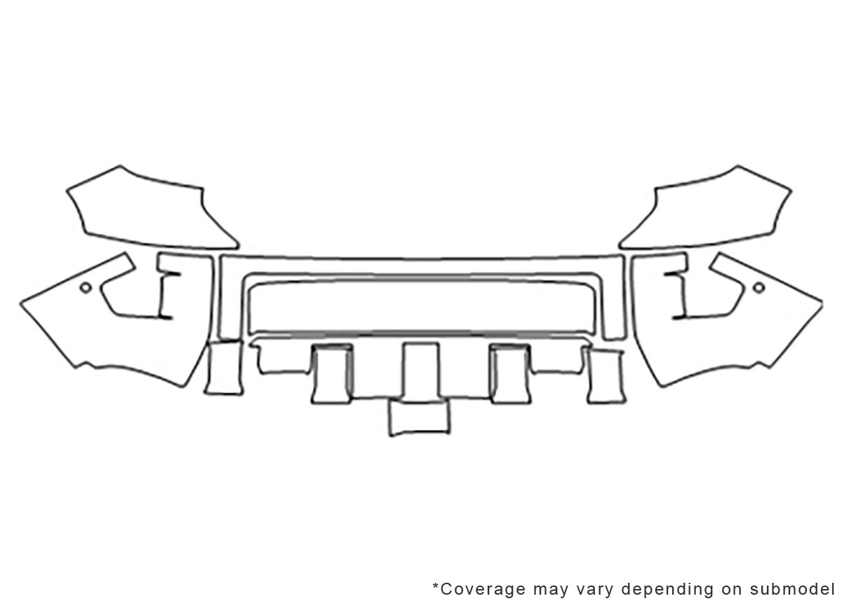 3M™ Toyota Tundra 2014-2021 Bumper Precut PPF | Clear Bra PPF – Rvinyl