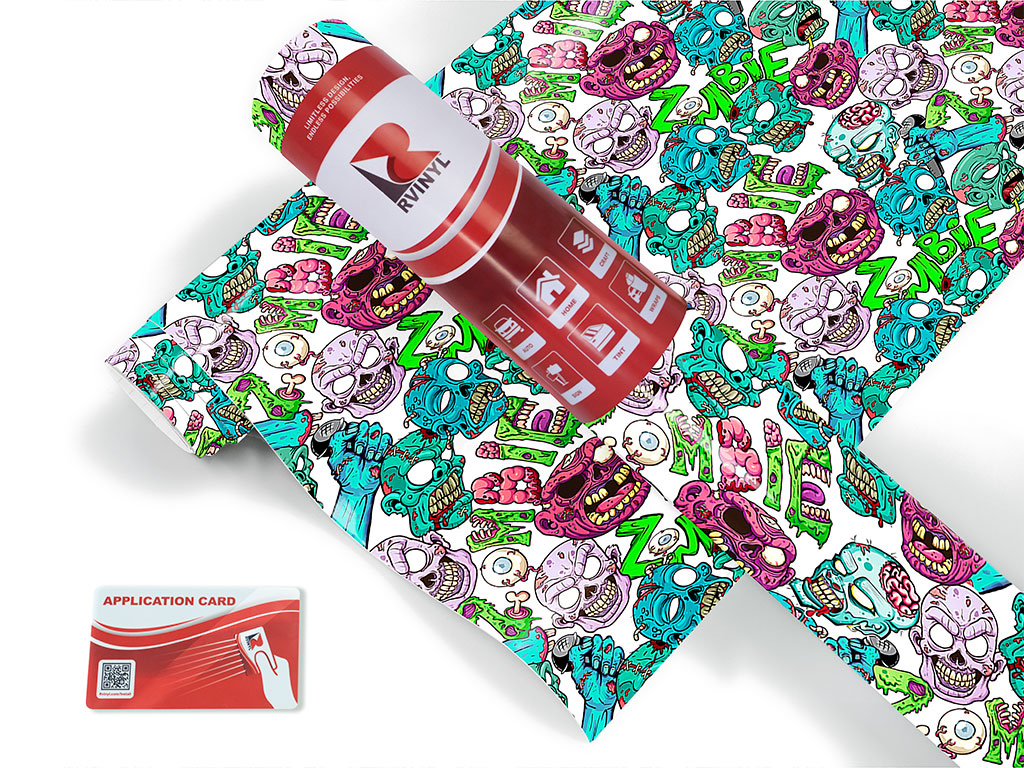 Rcraft™ Vengeful Dead Zombie Craft Vinyl | Zombie Craft Sheets & Rolls ...
