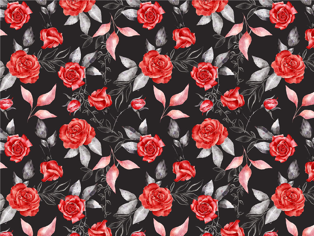 Rwraps™ Venus Rose Classic Floral Vinyl Wrap | Floral Print Car Wrap ...
