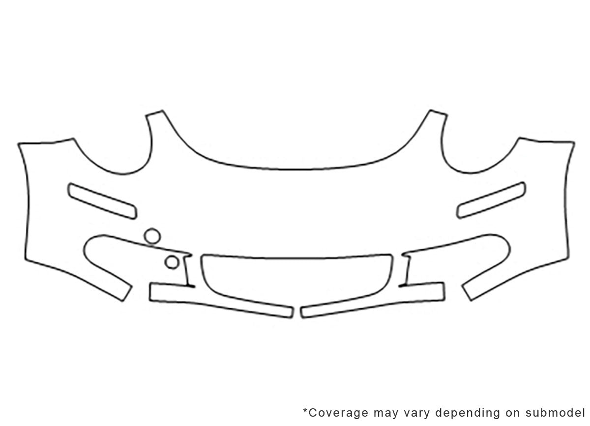 Avery Dennison™ Volkswagen Beetle 2006-2010 Bumper Precut PPF | Clear ...