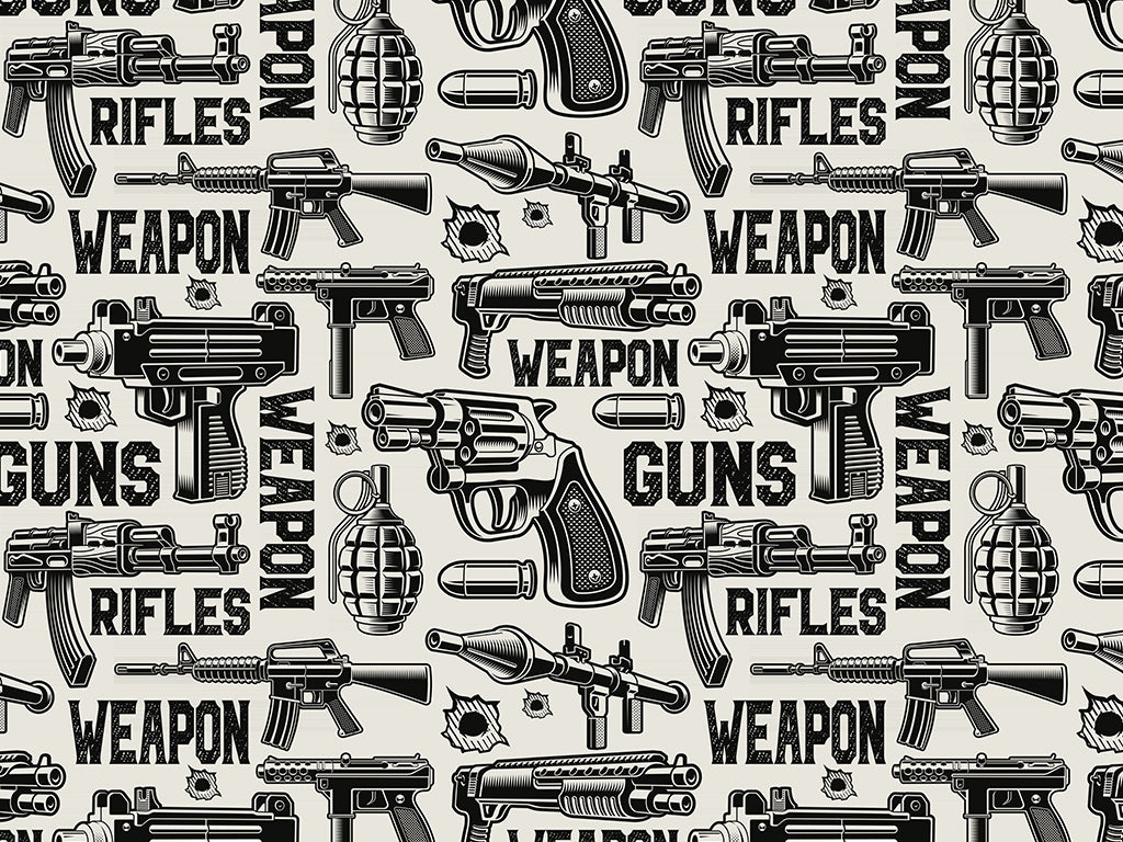 Rwraps™ White Arsenal Weapon Vinyl Wrap | Weapon Print Car Wrap Film ...