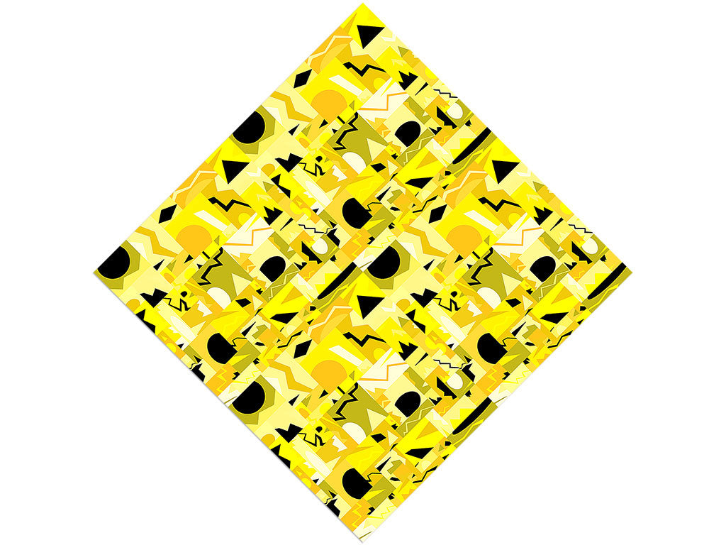 Rcraft™ Xanthic Ecstasy Yellow Mosaic Craft Vinyl | Mosaic Craft Sheets ...
