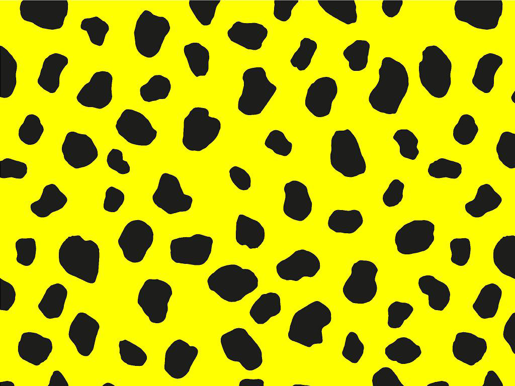 Rwraps™ Yellow Dalmation Vinyl Wrap | Animal Print Car Wrap Film – Rvinyl